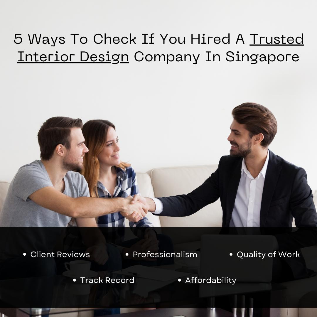 How To Check If You Picked A Trusted Interior Design Firm